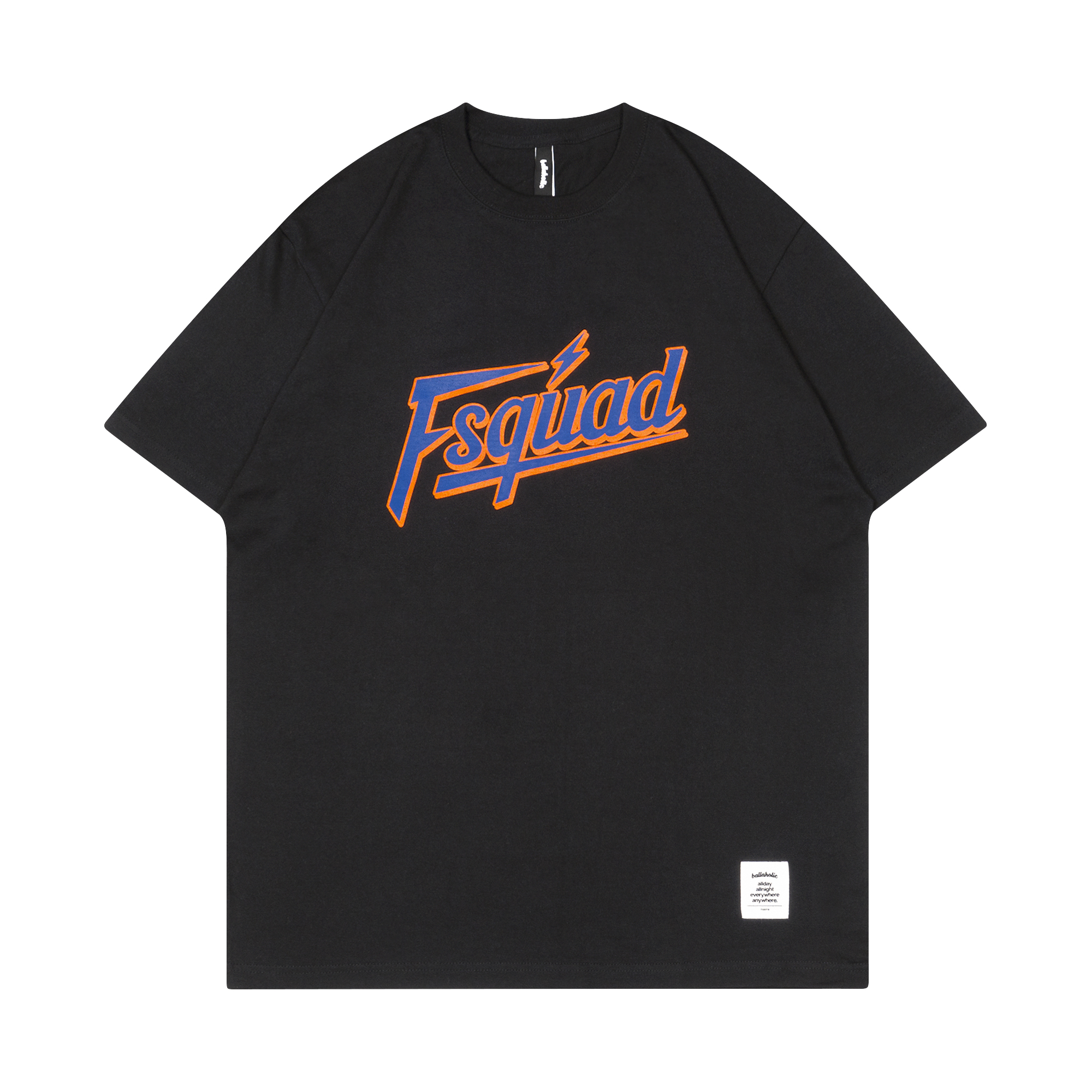 ballaholicオンラインショップ / F'SQUAD Tee (black/blue/orange)